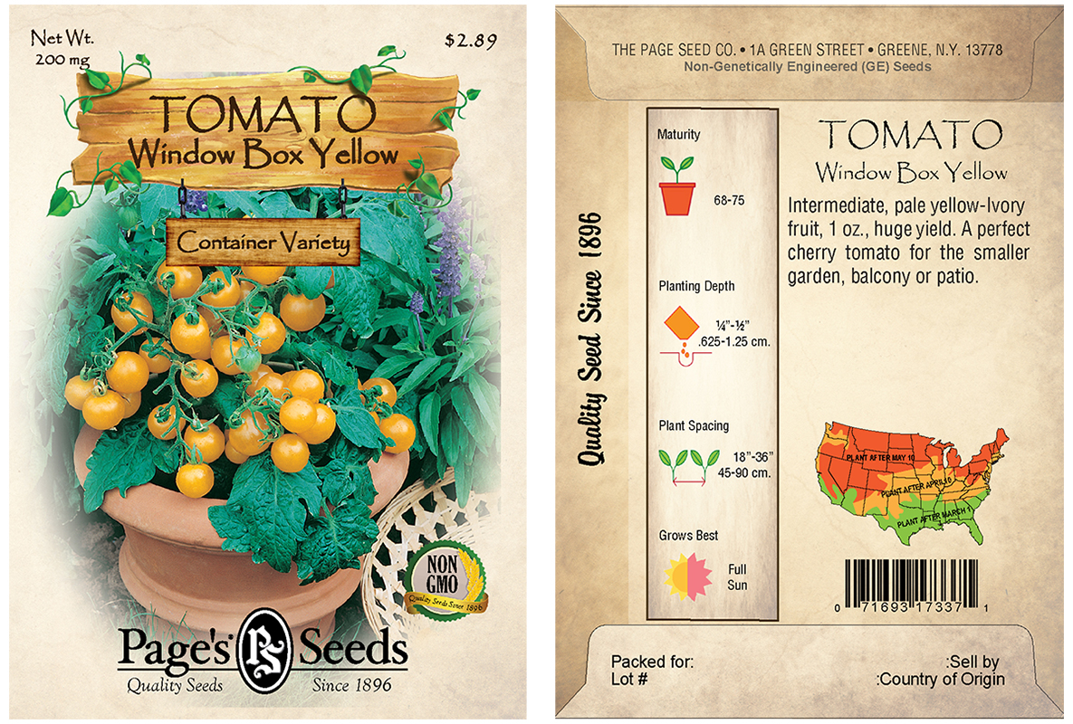 Urban Garden Varieties | The Page Seed Company, Inc